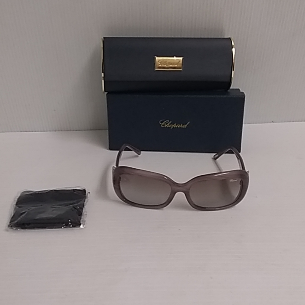 Woman Chopard Sunglasses Sch 088s 57/18 Nwot - Gem